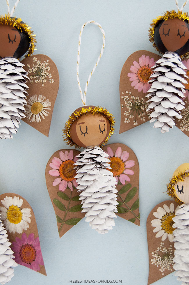 Pine Cone Angel - The Best Ideas for Kids