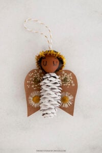 Pine Cone Angel - The Best Ideas for Kids