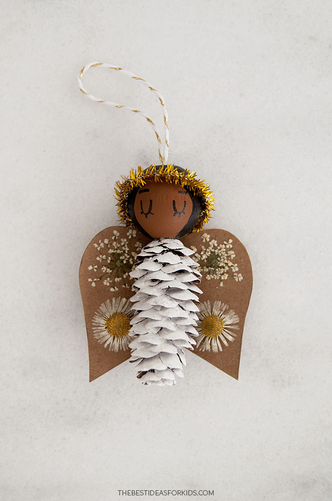 Pine Cone Angel - The Best Ideas for Kids