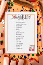 New Years Word Scramble (Free Printable) - The Best Ideas for Kids