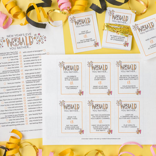 New Years Word Scramble (Free Printable) - The Best Ideas for Kids