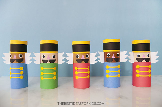 Toilet Paper Roll Nutcracker - The Best Ideas for Kids