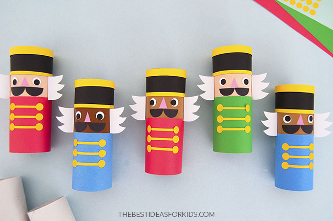 Toilet Paper Roll Nutcracker - The Best Ideas for Kids