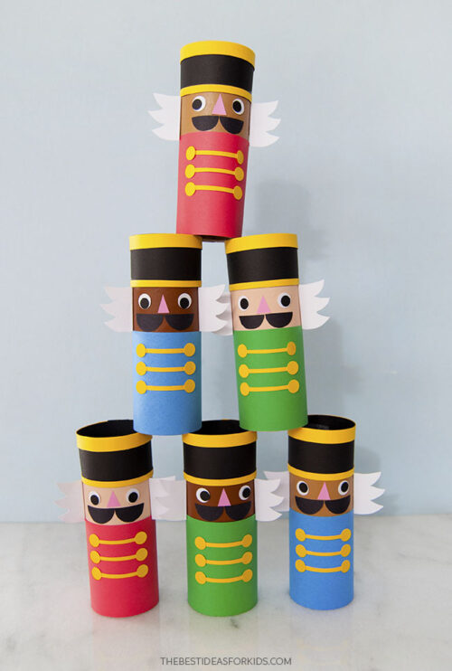 Toilet Paper Roll Nutcracker - The Best Ideas for Kids