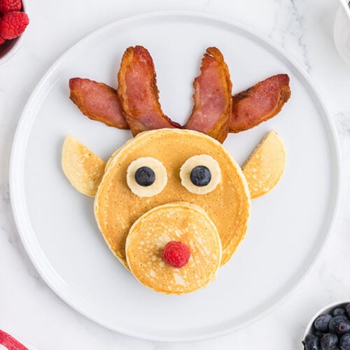 Reindeer Pancakes - The Best Ideas for Kids