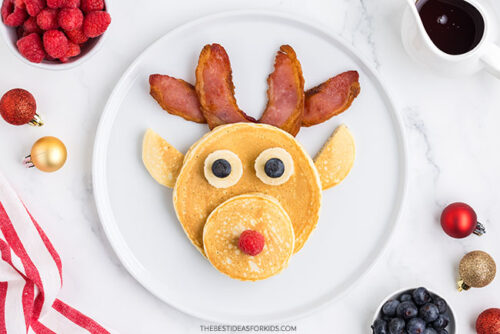 Reindeer Pancakes - The Best Ideas for Kids
