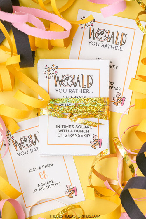 New Years Would You Rather (Free Printables) - The Best Ideas for Kids