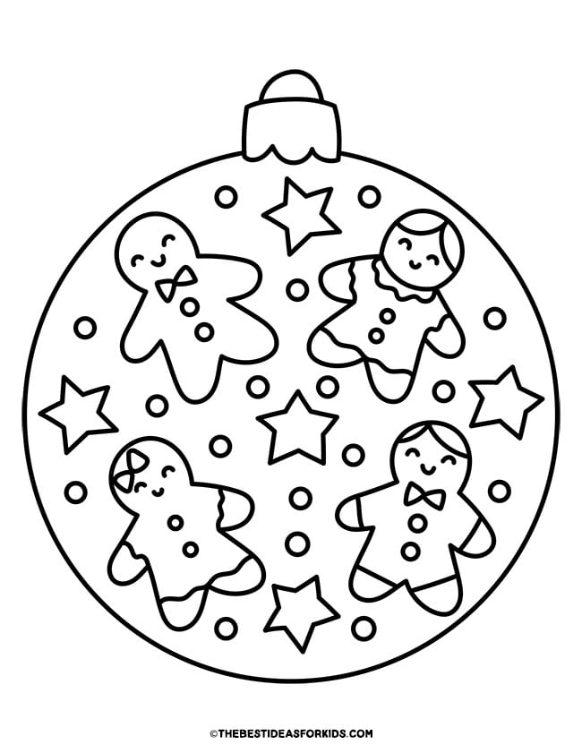 Ornament Coloring Pages (Free Printables) - The Best Ideas for Kids