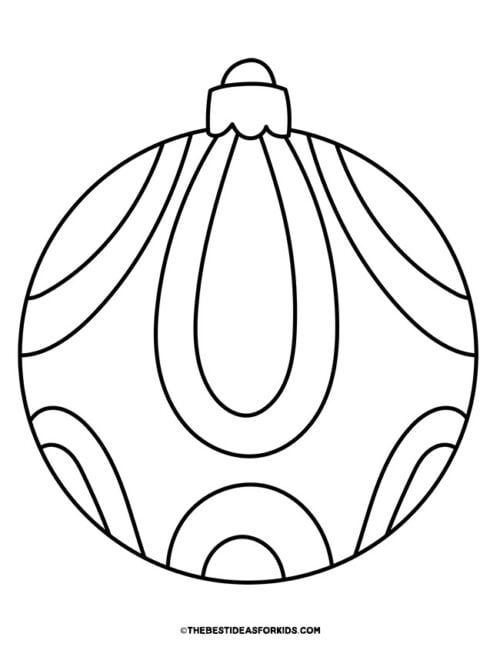 Ornament Coloring Pages (Free Printables) - The Best Ideas for Kids