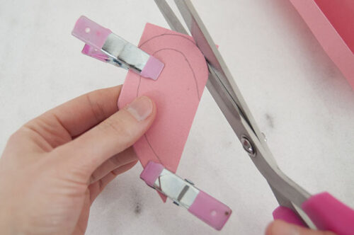 Paper Heart Chain (Free Templates) - The Best Ideas for Kids