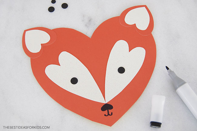 Heart Animal Crafts (Free Templates) - The Best Ideas for Kids