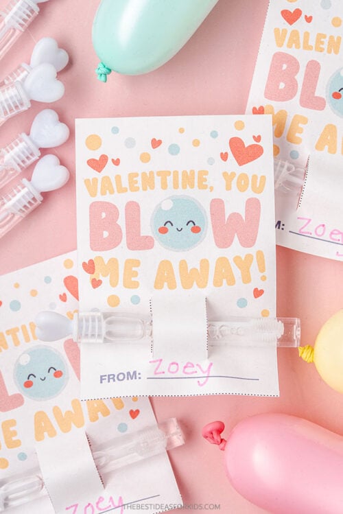 Bubble Valentines (Free Printable) - The Best Ideas for Kids