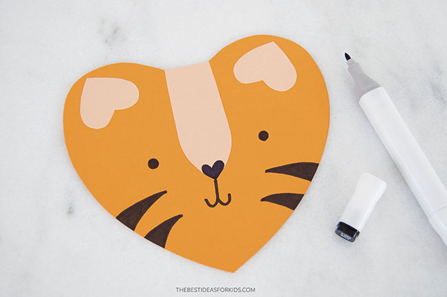 Heart Animal Crafts (Free Templates) - The Best Ideas for Kids