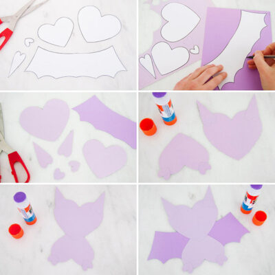 Heart Animal Crafts (Free Templates) - The Best Ideas for Kids