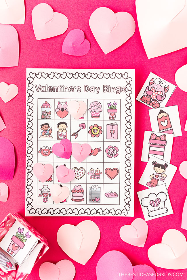 Valentine Bingo (Free Printable) - The Best Ideas for Kids