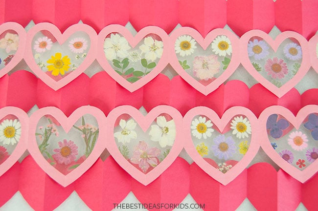 Paper Heart Chain (Free Templates) - The Best Ideas for Kids