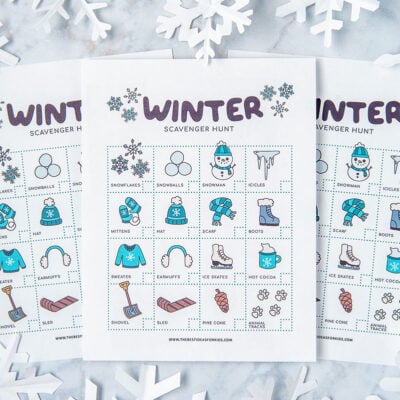 Winter Word Scramble (Free Printables) - The Best Ideas for Kids