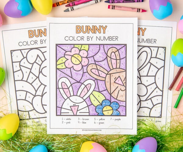 Bunny Template (Free Printables) - The Best Ideas for Kids