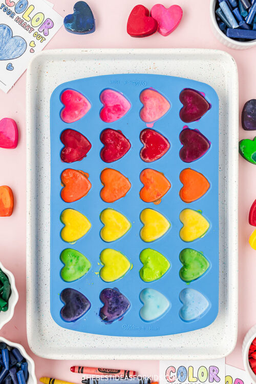 Crayon Heart Valentines (Free Printables) - The Best Ideas for Kids