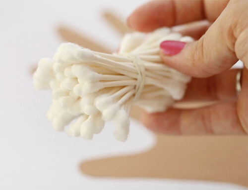 Q-Tip Painted Handprint Tree - The Best Ideas for Kids