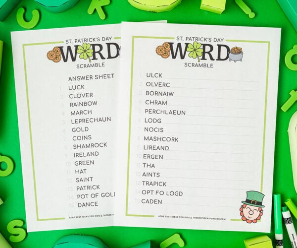 Spring Word Scramble (Free Printable) - The Best Ideas for Kids
