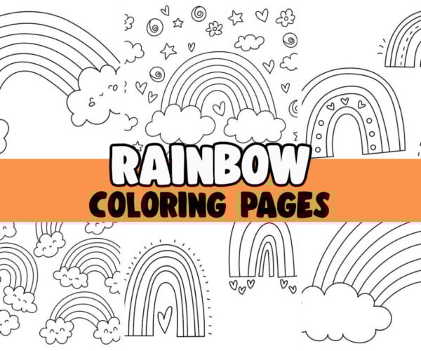 Rainbow Template (Free Printables) - The Best Ideas for Kids