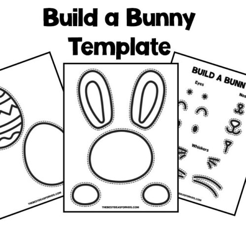 Bunny Template (Free Printables) - The Best Ideas for Kids