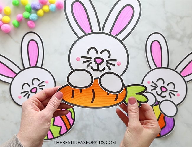 Bunny Template (Free Printables) - The Best Ideas for Kids
