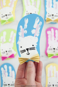 Handprint Bunny - The Best Ideas for Kids