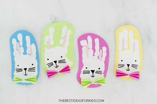 Handprint Bunny - The Best Ideas for Kids