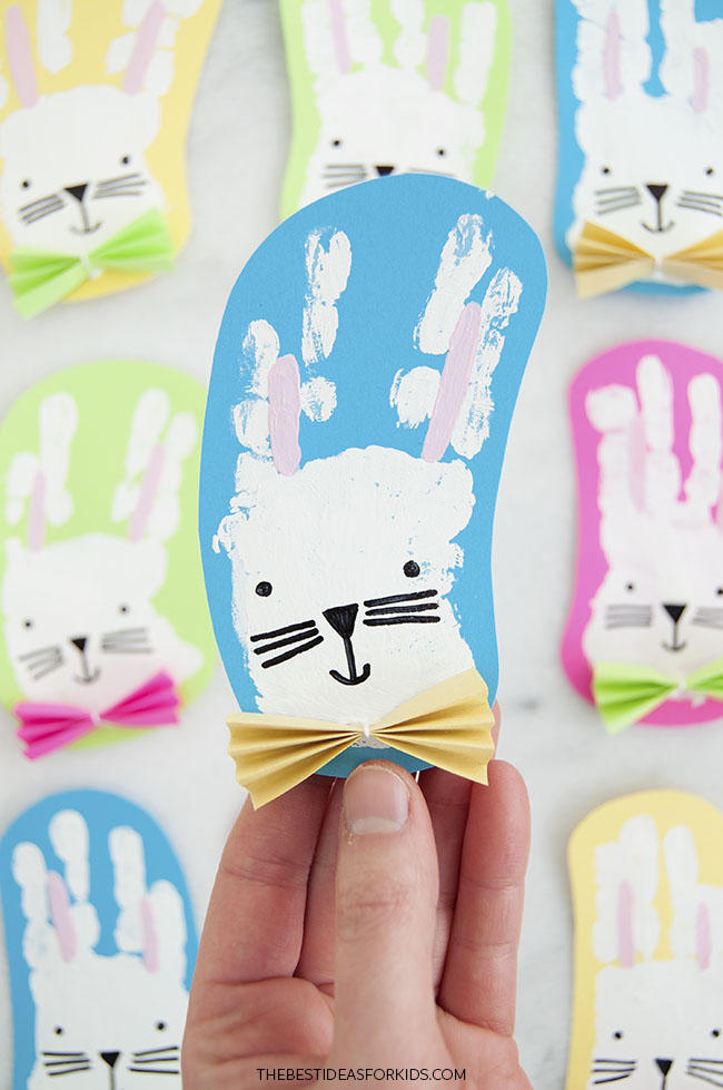 Handprint Bunny - The Best Ideas for Kids