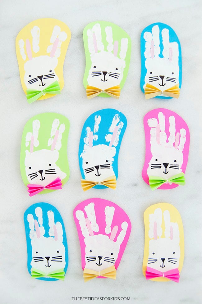 Handprint Bunny - The Best Ideas for Kids