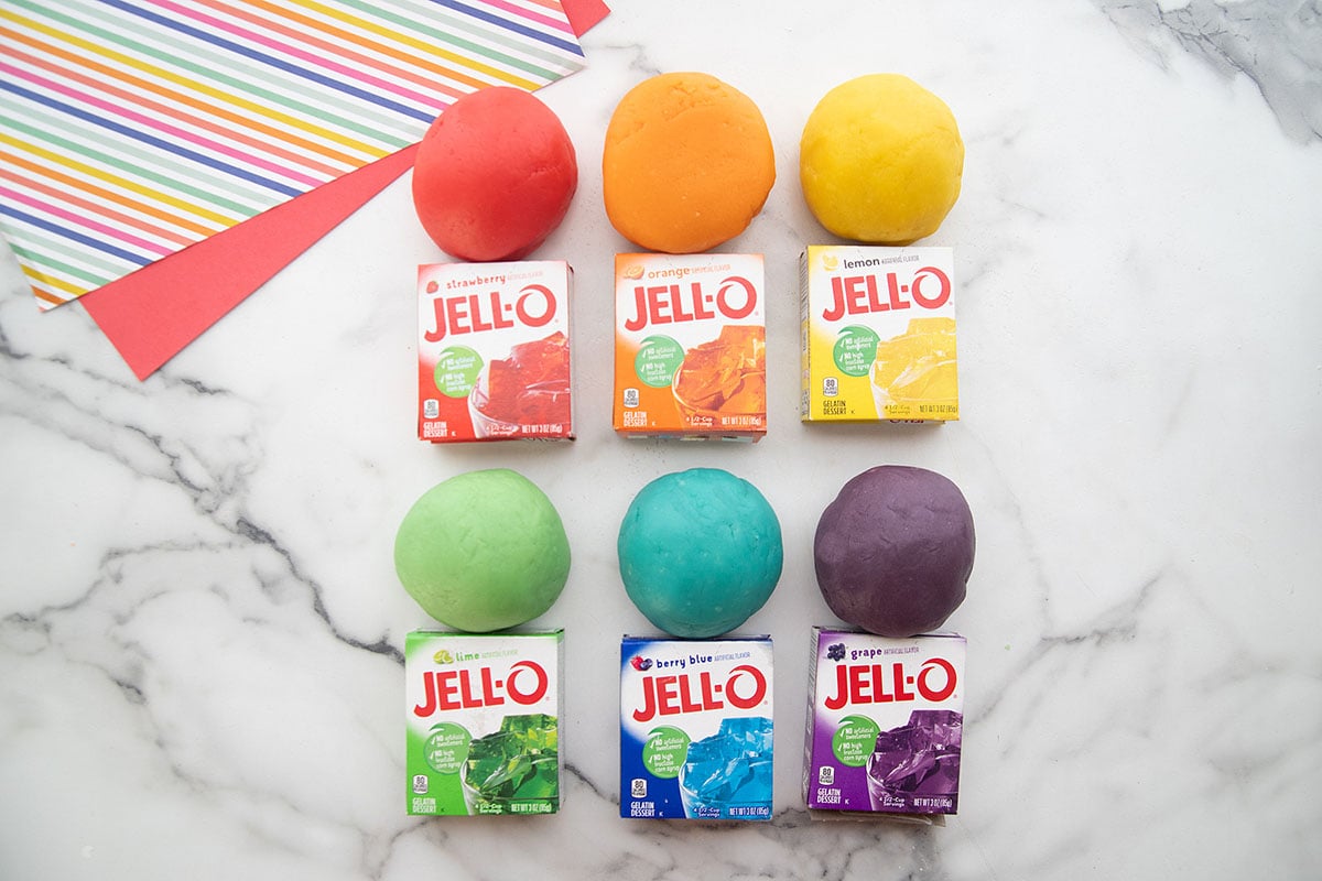 Jello Playdough Recipe - The Best Ideas for Kids
