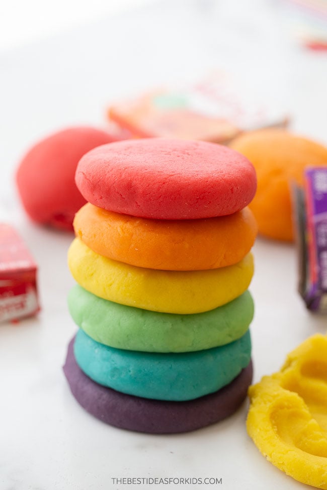 Jello Playdough Recipe - The Best Ideas for Kids