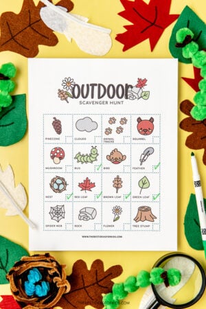 Outdoor Scavenger Hunt (Free Printable) - The Best Ideas for Kids