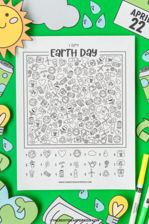 Earth Day I Spy (Free Printables) - The Best Ideas for Kids