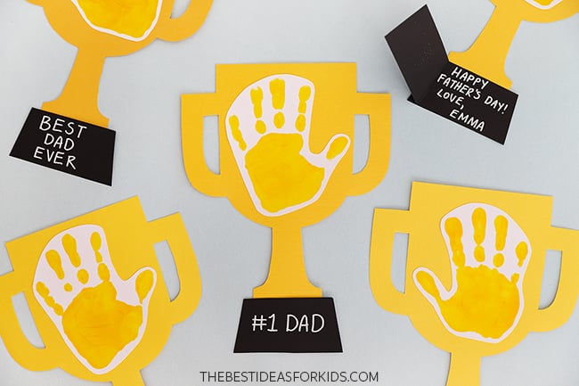 Handprint Trophy - The Best Ideas for Kids