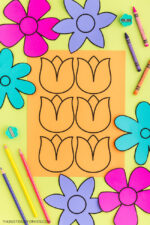 Flower Templates (Free Printables) - The Best Ideas for Kids