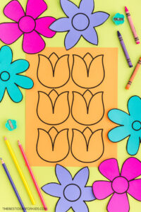 Flower Templates (Free Printables) - The Best Ideas for Kids