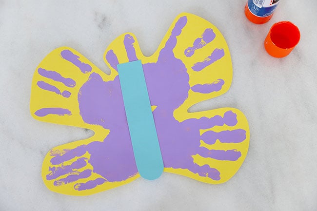 Handprint Butterfly - The Best Ideas for Kids