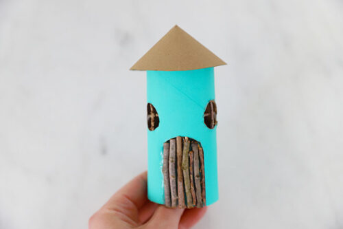 Toilet Paper Roll Fairy House - The Best Ideas for Kids