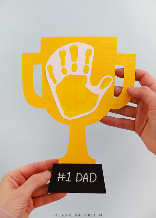 Handprint Trophy - The Best Ideas for Kids