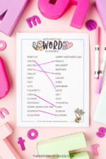 Mother's Day Word Scramble (Free Printables) - The Best Ideas for Kids