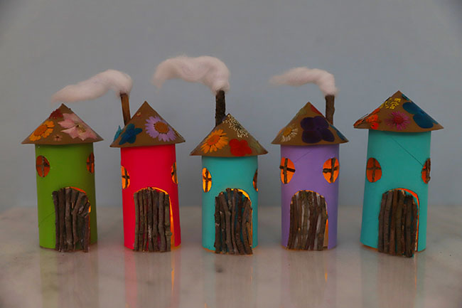 Toilet Paper Roll Fairy House - The Best Ideas for Kids