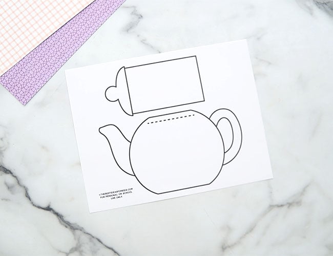 Teapot and Coffee Cards (with Free Printables) - The Best Ideas for Kids