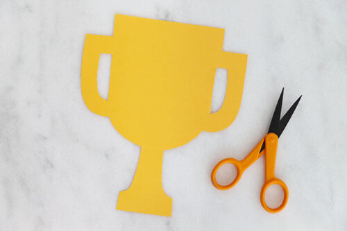 Handprint Trophy - The Best Ideas for Kids