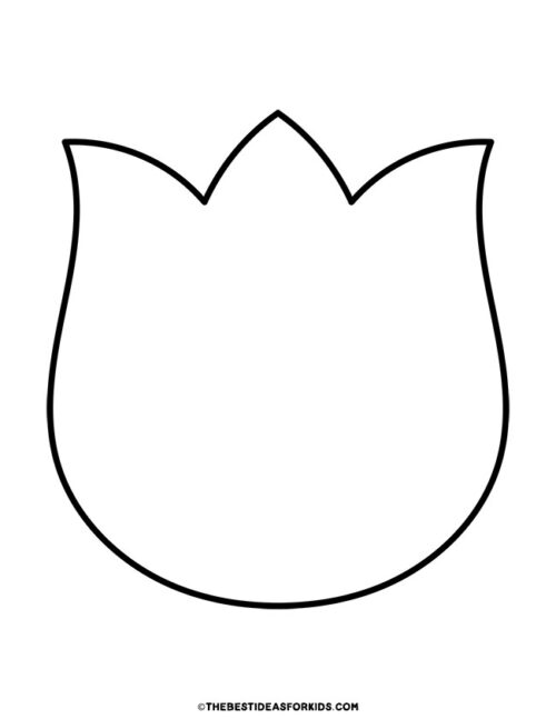 Flower Templates (Free Printables) - The Best Ideas for Kids