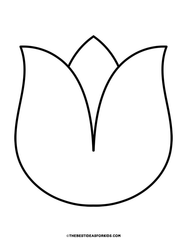 Flower Templates (Free Printables) - The Best Ideas for Kids