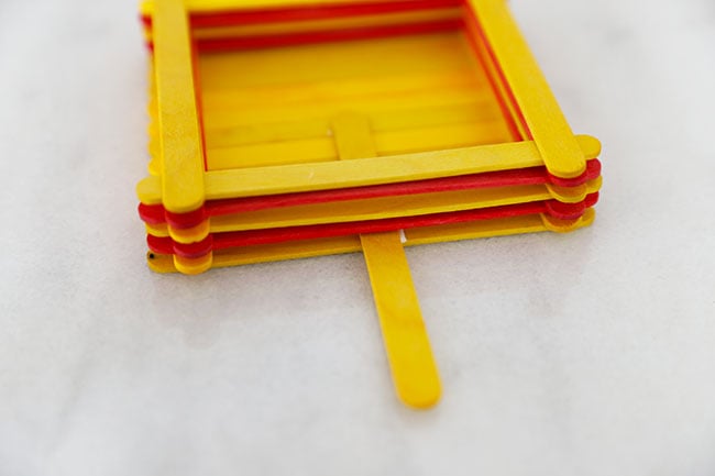 Popsicle Stick Bird Feeder - The Best Ideas for Kids