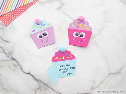Cupcake Craft (with Free Printable) - The Best Ideas for Kids